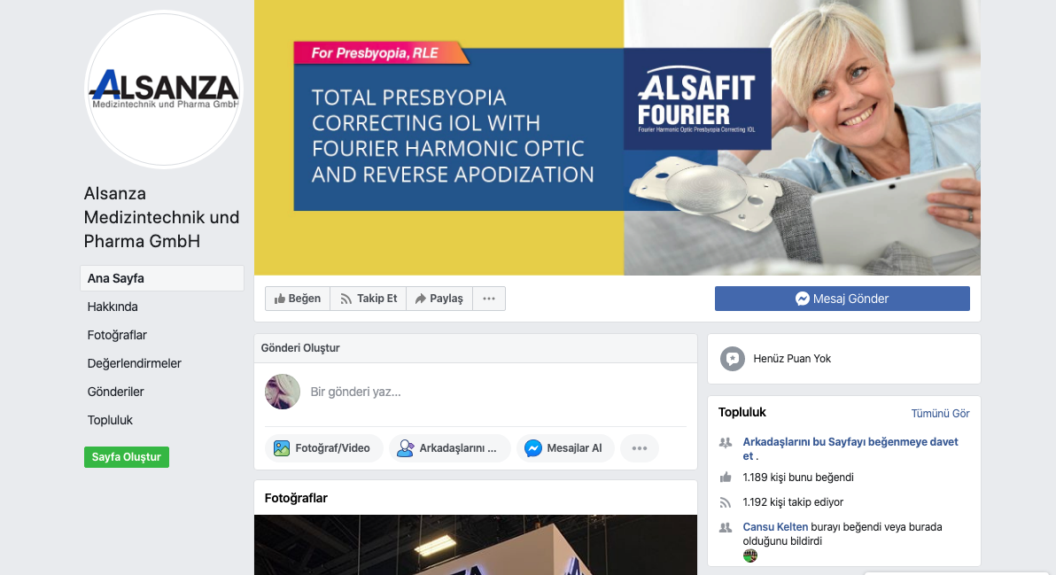 ALSANZA, SOCIAL MEDIA BANNER 2016-2019 - Gülçin Ulutuna